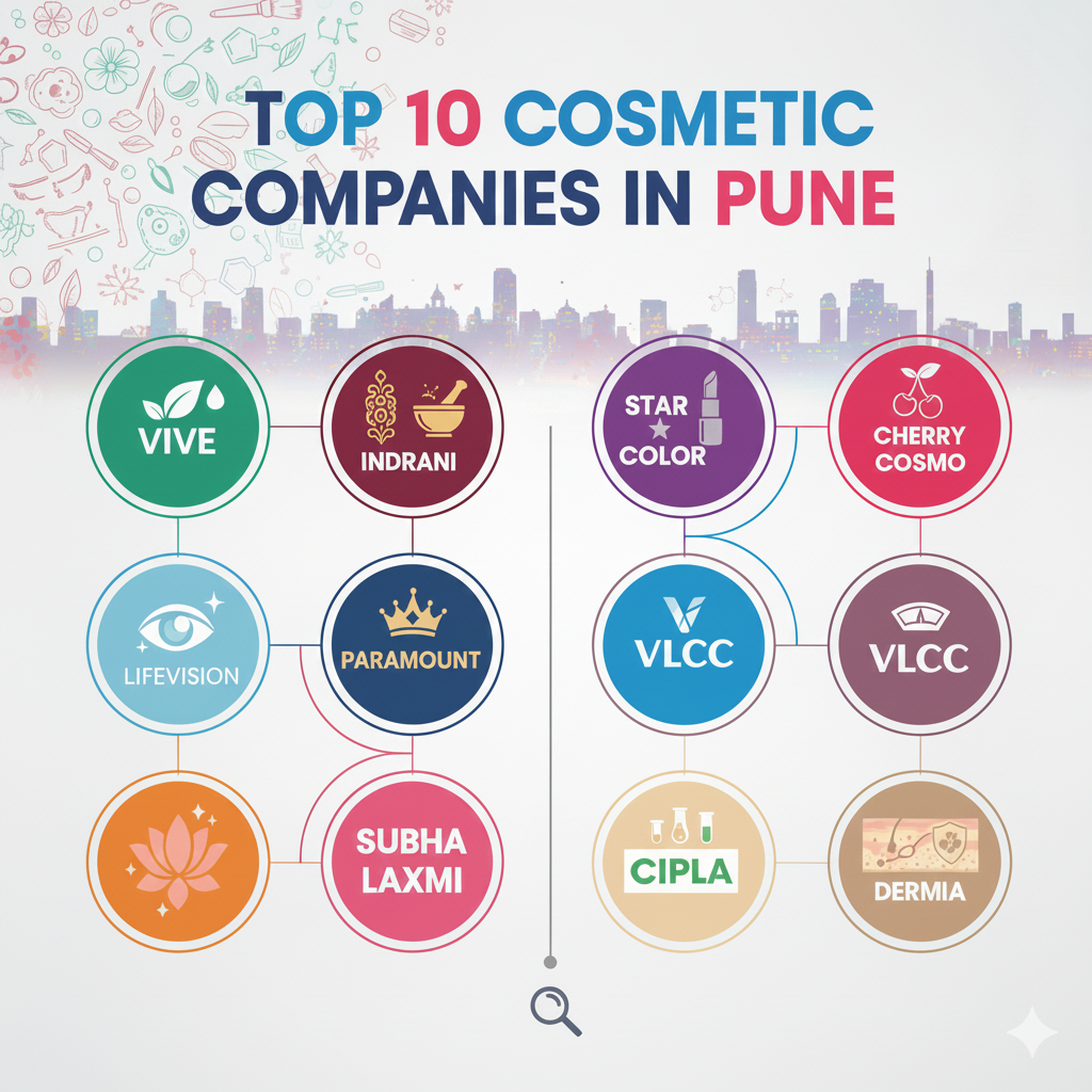 Top 10 Cosmetic Companies In Pune | Vive Cosmetics